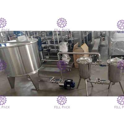 China 3000L/H Blended Litchi Flavored Juice Preparation Equipment Plant System for Beverage Tea for sale