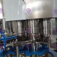 China 18 Head Plastic Bottle Filling Machine 5000-7000BPH 4.0kW 3-in-1 Monoblock for Mineral Water for sale