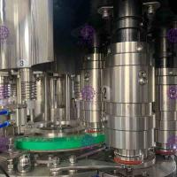 China Automatic 3-in-1 Mineral Water Filling Machine for PET Bottles 8000-10000BPH with PLC Control for sale