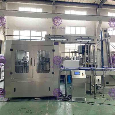 China RCGF Monobloc PET Bottle Beverage Filling Line 5000-25000 BPH with UHT Sterilization 135°C for sale
