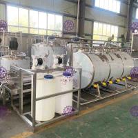 China Flavored Beverage Juice Mixing Processing Line 7000L/H With UHT Plate Sterilizer for sale