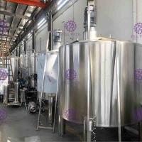 China Flavored Beverage Juice Mixing Processing Line 7000L/H With UHT Plate Sterilizer for sale