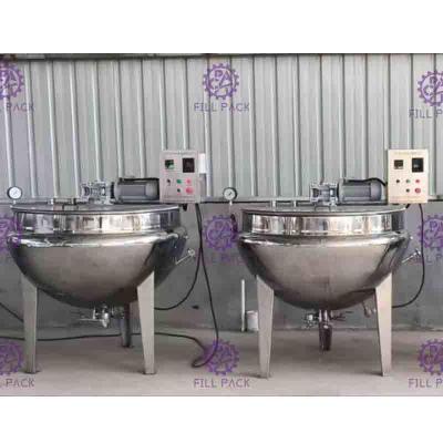 China 2000LPH Three Layer Beverage Processing Equipment with Agitator SUS304 300-500C for sale