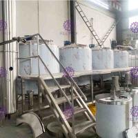 China Steam Jacket Heating Mixing Tank with Agitator 500L to 6000L SUS304 for sale