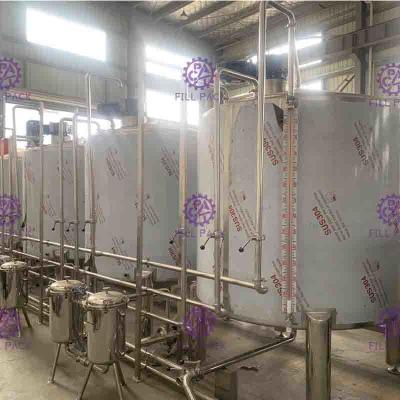 China Steam Jacket Heating Mixing Tank with Agitator 500L to 6000L SUS304 for sale