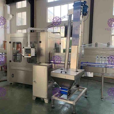 China Automatic 3-in-1 PET Bottle Filling Machine 10000-15000BPH Capacity with PLC Control for sale