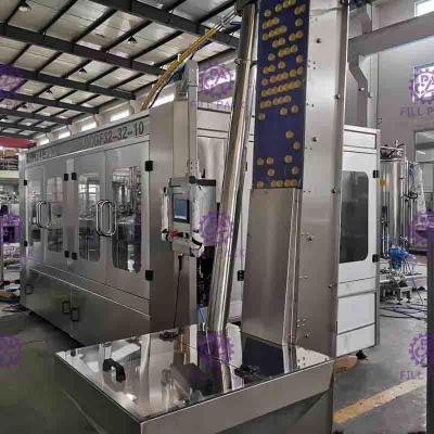 China Auto 3-in-1 Carbonated Drink Filling Machine for 250ml-2.5L PET Bottles | 6000-8000 BPH Capacity | PLC Control System for sale