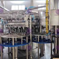 China Auto 3-in-1 Carbonated Drink Filling Machine for 250ml-2.5L PET Bottles | 6000-8000 BPH Capacity | PLC Control System for sale