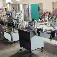 China 4000 Cans/Hour 2-in-1 Juice Can Filling Line with 12 Filling Heads and 4 Sealing Heads - SUS304 Stainless Steel for sale