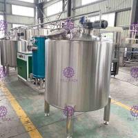 China 2000L Automatic Juice Processing Equipment with Single Layer Stainless Steel Mixing Tank, 1.1KW Motor, 20-93 R/M Speed for sale