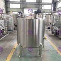 China 2000L Automatic Juice Processing Equipment with Single Layer Stainless Steel Mixing Tank, 1.1KW Motor, 20-93 R/M Speed for sale