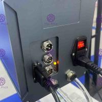 China 1kW Air Cooled CO2 Laser Date Printing Line for PET Bottle Marking for sale