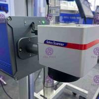 China 1kW Air Cooled CO2 Laser Date Printing Line for PET Bottle Marking for sale