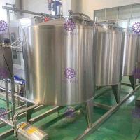 China Semiauto CIP Cleaning System 500L Tank with 10T/H Flow Rate and 35m Head for Dairy Beer Beverage Processing for sale