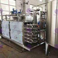 China 1000L/H UHT Sterilization Machine for Juice & Milk Processing - 115-135°C Temperature Range for sale