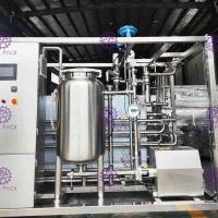 China 1000L/H UHT Sterilization Machine for Juice & Milk Processing - 115-135°C Temperature Range for sale