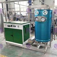 China 1 T/H Electric Heating UHT Sterilizer with 1000L/H Capacity and 32kW Power for Beverage Production Lines for sale