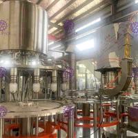 China RCGF24-24-8 Monobloc PET Bottle Juice Filling Line 8000-12000BPH Capacity with UHT Sterilization for sale