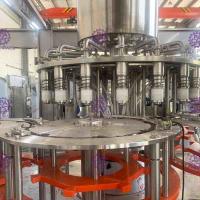 China RCGF24-24-8 Monobloc PET Bottle Juice Filling Line 8000-12000BPH Capacity with UHT Sterilization for sale