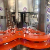 China Glass Bottle Juice Filling Machine RCGF18-18-6B 5000-7000 BPH Hot Drink Beverage Tea Filling Line for sale