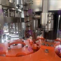 China 3 in 1 Glass Bottle Juice Filling Machine RCGF18-18-6B 5000-7000BPH for sale