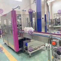 China Automatic Monoblock 6000BPH 3-in-1 Milk Filling Machine with 24 Heads and 4KW Power for sale