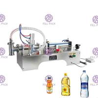 China Pneumatic Paste Filling Machine 25bpm Mineral Water Filler with Foot Switch 0.4-0.6mpa for sale
