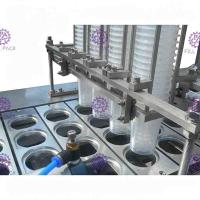 China Automatic 8 Lines Cup Washing Filling Sealing Machine 6000 Cups Per Hour for sale