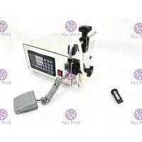 China 2 Heads Semi Automatic Water Filling Machine 5-3500ml Digital Control Pump Liquid Bottle for sale
