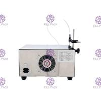 China Semi Automatic Magnetic Pump Liquid Filling Machine 90W 4.5L/min for Oil Water Beverage Bottling for sale