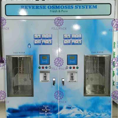 China Mineral RO Water Vending Machine 1600GPD 9 Stage with 4040 Membrane for sale