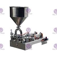 China Semi Automatic Pneumatic Paste Filling Machine 1000ml SUS304 0.4-0.6mpa for sale