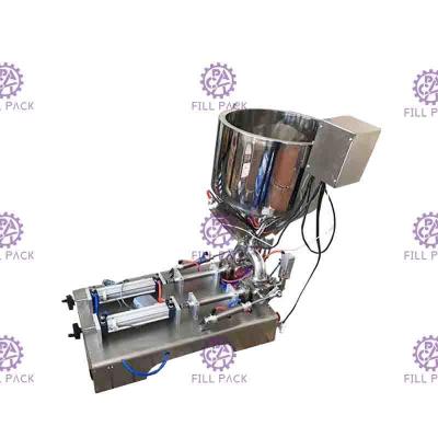 China Semi Automatic Water Filling Machine 500-3000ml for Glass PET Bottles Honey for sale