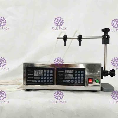 China Electric Digital Control Liquid Filling Plant Semi Automatic 260BPH 5-3500ml Range 60W Power for sale