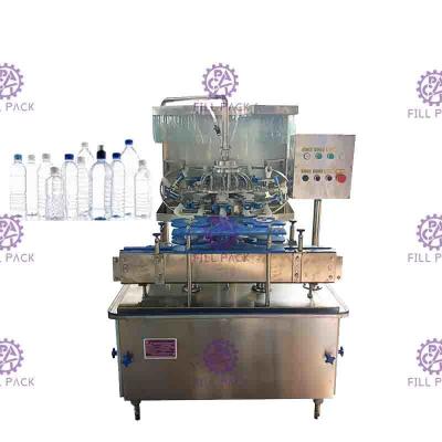China 50 BPM PET Bottle Water Filling Machine with 12 Rinsing Heads 0.92 kW for sale