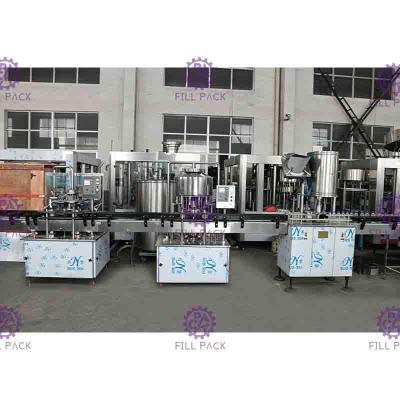 China SUS304 SUS316 Water Bottle Filling Machine 5000BPH Small Scale Pure Liquid Filling Line for sale