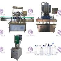 China 2000BPH Automatic Drinking Water Filling Machine for PET Bottles 500ml with 12 Filling Heads for sale