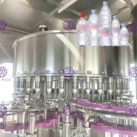 China PET Drinking Water 3 in 1 Monoblock Rinsing Filling Capping Machine 20000 BPH CGF40-40-10 for sale