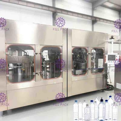 China PET Drinking Water 3 in 1 Monoblock Rinsing Filling Capping Machine 20000 BPH CGF40-40-10 for sale