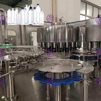 China CGF24-24-8 PET Water Bottling Machine 12000 BPH 3 in 1 Washing Filling Capping Line for sale