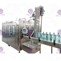 China 3L 5L 10L Plastic Bottle Water Filling Machine 3 in 1 1500BPH Mineral Water Filling Equipment for sale