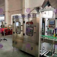 China Automatic 3000BPH 3 in 1 PET Bottle Water Filling Machine for Mineral Water 0.2-2L for sale