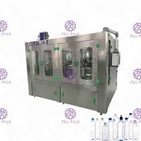 China Non Gas Full Automatic 3000BPH PET Mineral Water Bottling Machine 220V for sale