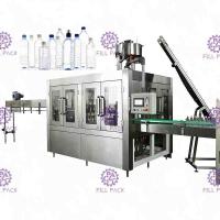 China Automatic 2000ml 3 in 1 PET Water Filling Machine 2000BPH CGF8-8-3 for sale