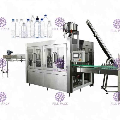 China Automatic 2000ml 3 in 1 PET Water Filling Machine 2000BPH CGF8-8-3 for sale