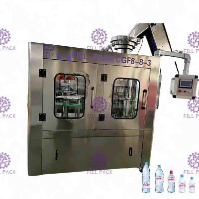 China Automatic PET Bottle Water Filling Machine 3 in 1 Monoblock 2000ml 2000-3000 BPH for sale