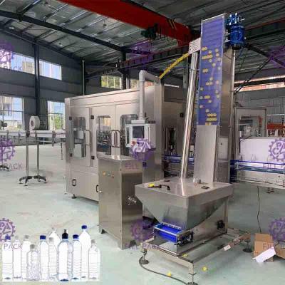 China 3 in 1 Monoblock Mineral Water Filling Capping Machine 10000 BPH Plastic Bottle Rinsing for sale