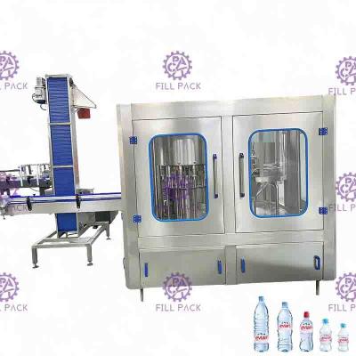 China Small Bottle Automatic Water Filling Machine Monoblock 3000-4000 BPH PET Bottle for sale
