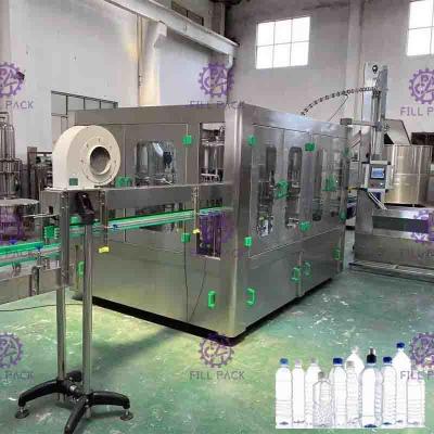 China Air Purified Aseptic Water Filling Machine with Solenoid Valve 15000BPH Capacity 3-in-1 System for sale