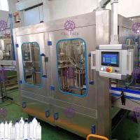 China Automatic 3 in 1 Bottled Water Filling Machine PLC Touch Screen 12 Heads 3000-4000 BPH for sale